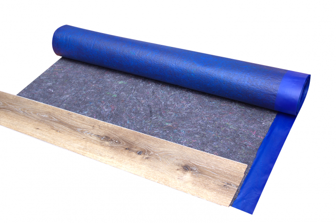 4mm Thick Floating Floor Underlay 620g/M2 Comfort Step Heavy Duty Underlay